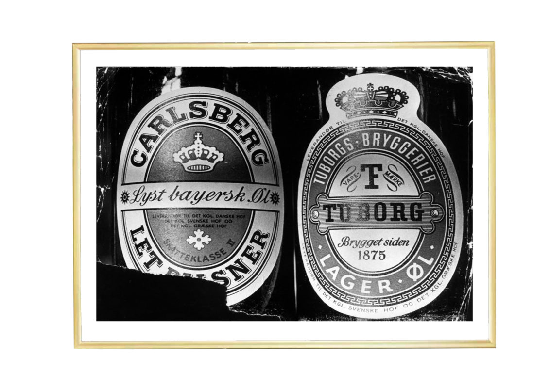 Tuborg reklame Plakater | Spar 10% på et samlesæt - My Canvas