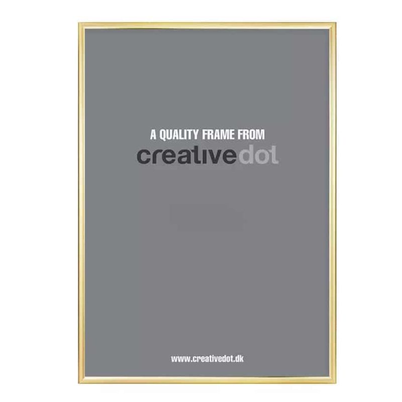 Guld Ramme fra Creativedot Plakater | Spar 10% på et samlesæt - My Canvas